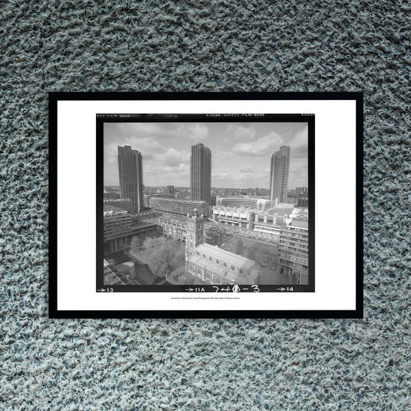 A3 Art Print Aerial View of the Barbican Centre Photograph by Peter Bl ...