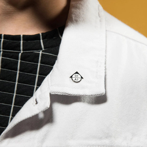 The Section Line CAD Symbol Enamel Pin – Barbican Shop