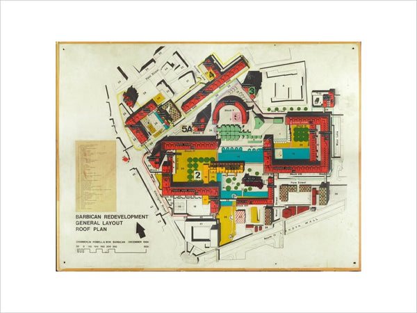 Barbican Redevelopment Roof Plan – Barbican Shop