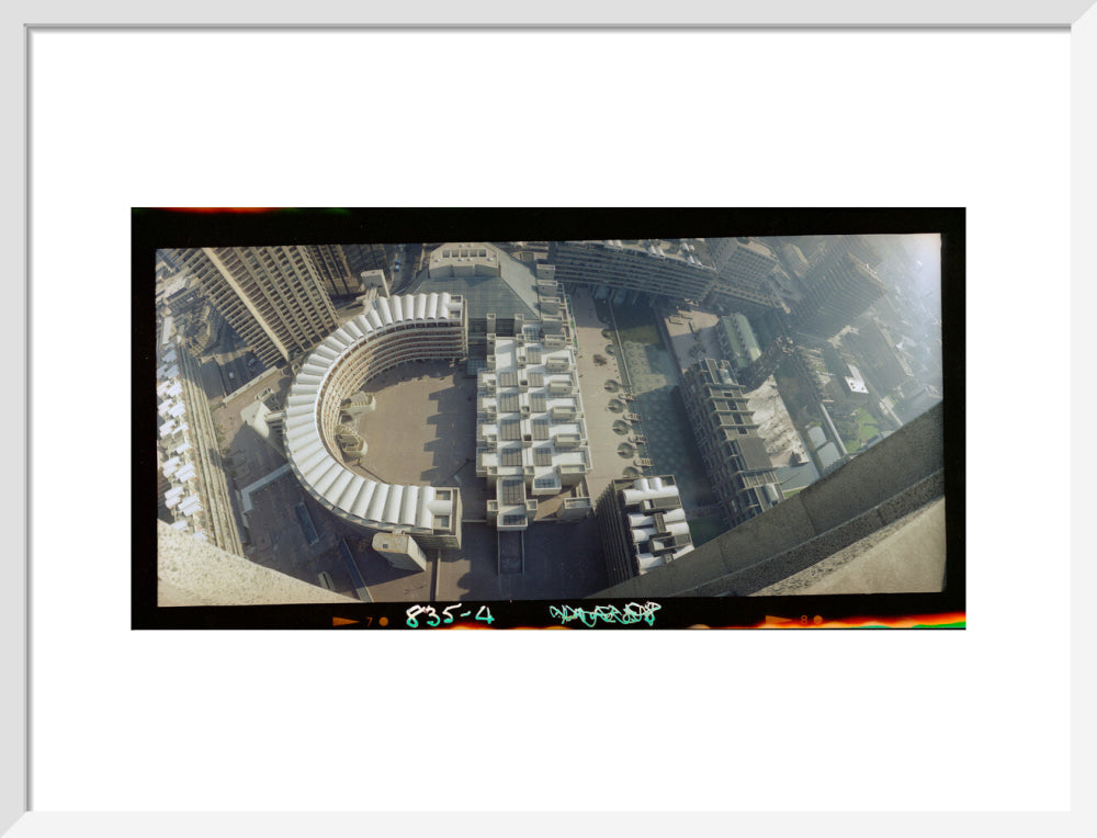 Panoramic view from above the Barbican Centre – Barbican Shop