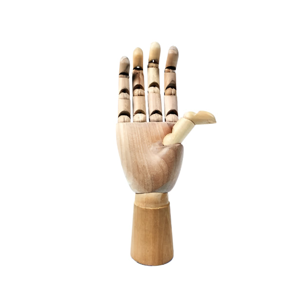 Wooden Hand Mannequin 7" – Barbican Shop
